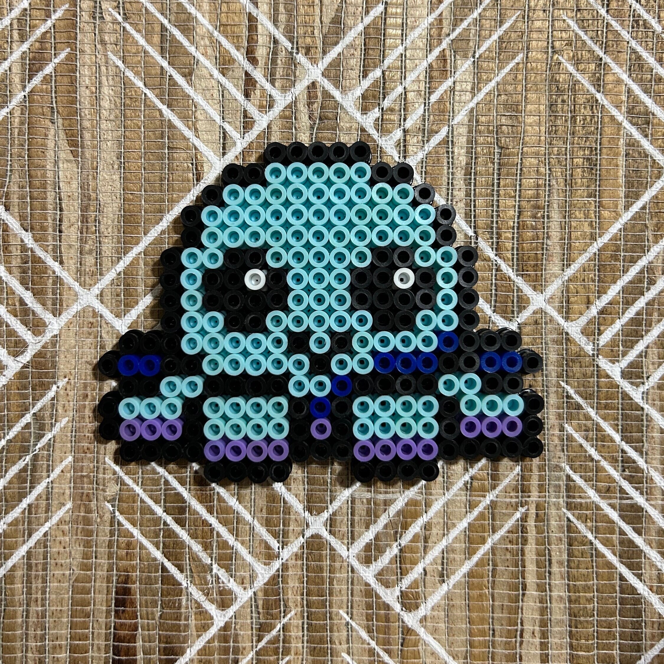 Happy/sad Perler Bead Octopuses 2 Pieces - Etsy Canada