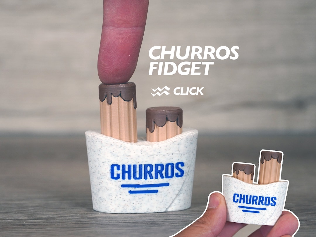 Churros Clicker Fidget Toy - Unlike Any Fidget Toy You've Played With ...
