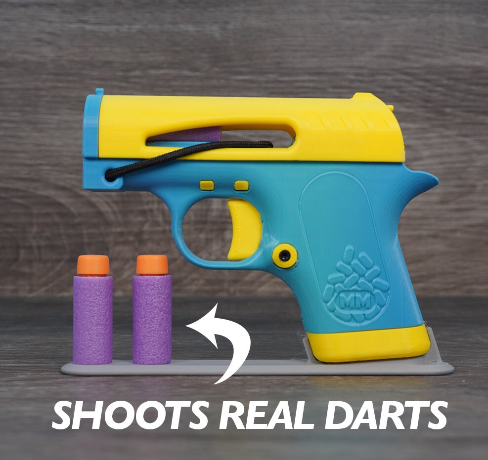 Minimint Nerf Blaster Mint Case Holds Your Mints & Shoots REAL Nerf ...