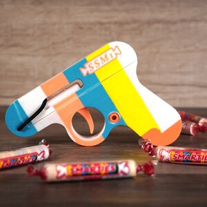 Smarties Candy Gun Toy Real Working Magazine Exclusive Design ...