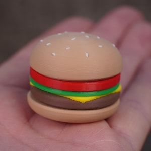 Cheeseburger Magnetic Fidget Toy 4 Piece Magnetic Slider Stim Toy ...