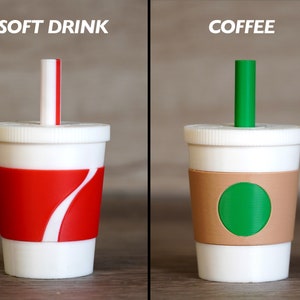 Soft Drink Coffee Fidget Toy - Clicky and Boingy Fidget Features! - 2 ...