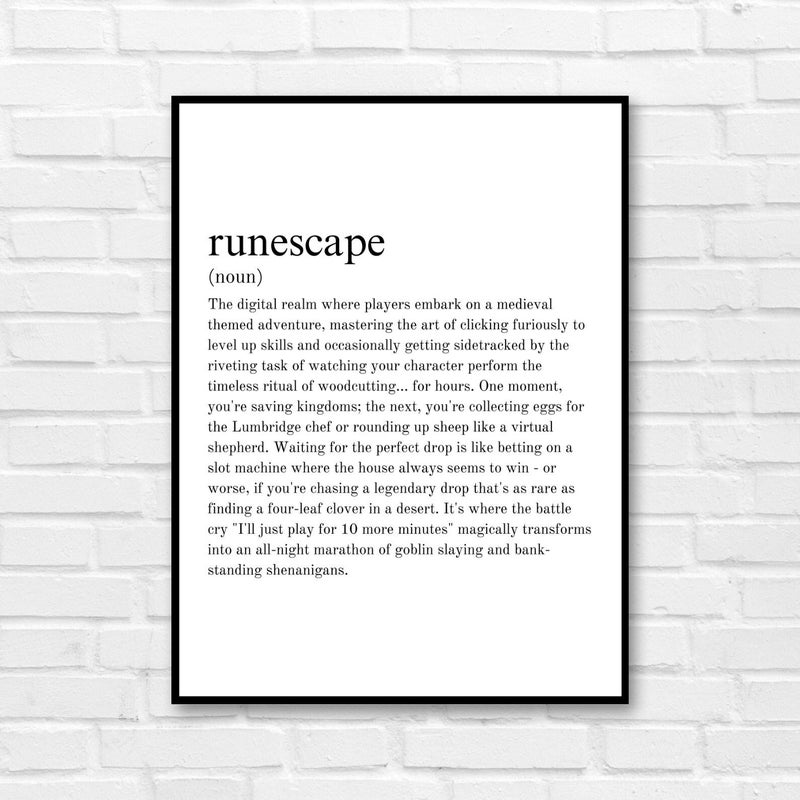 Osrs Map Poster - Etsy