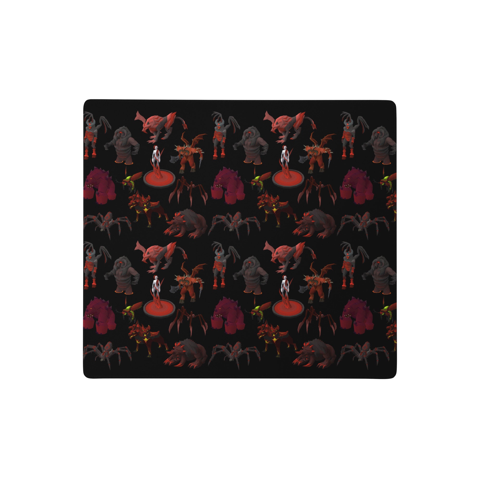 Old School Runescape Red Boss Large Mousepad, Runescape Gift Idea ...