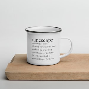 FUNNY Runescape Gift, Runescape Mug, Runescape Ironman, OSRS Ironman ...