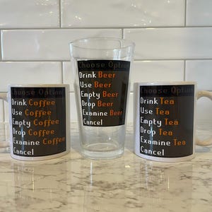 Runescape Tea Right Click Cup, Mug Gift Idea, Old School Runescape ...