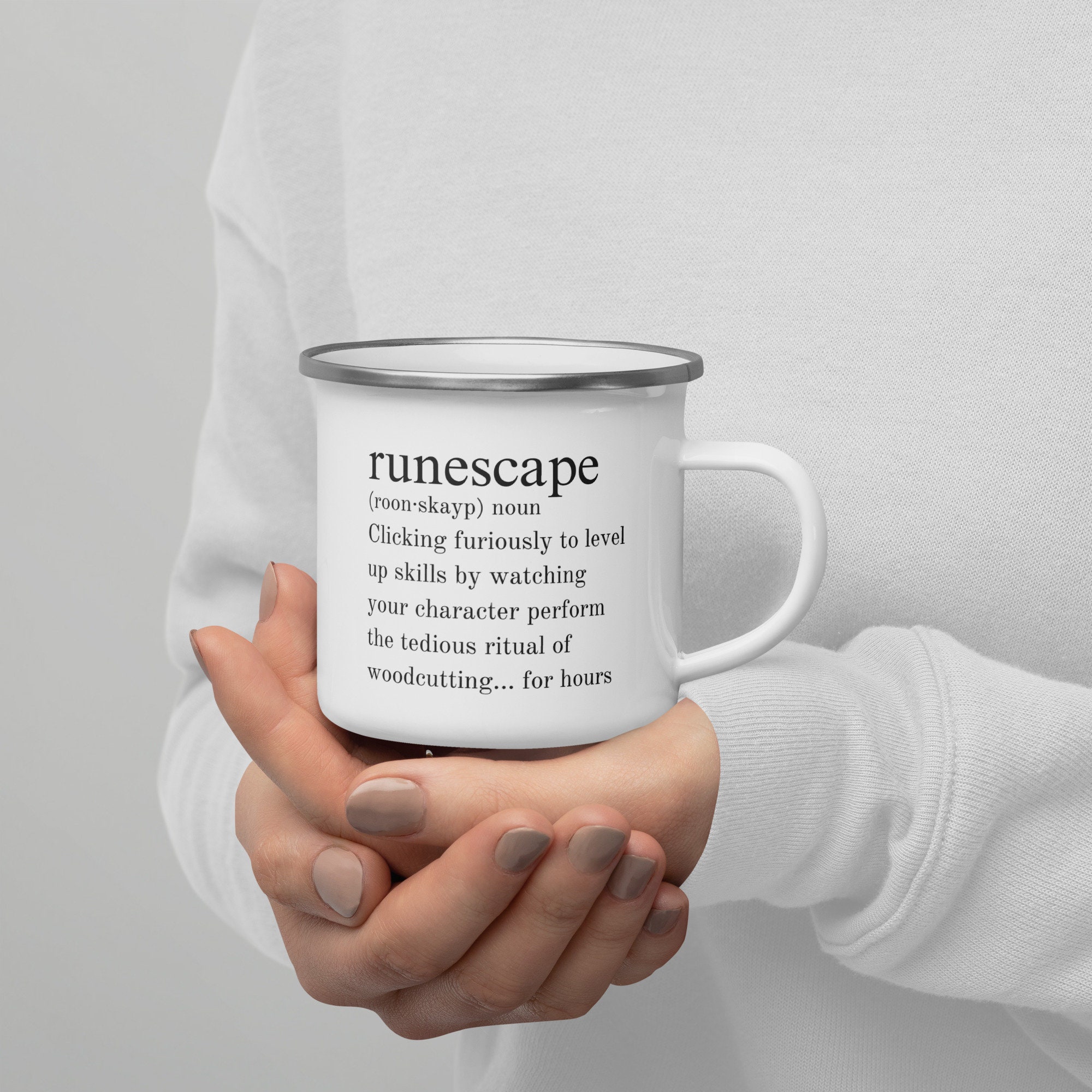 FUNNY Runescape Gift, Runescape Mug, Runescape Ironman, OSRS Ironman ...