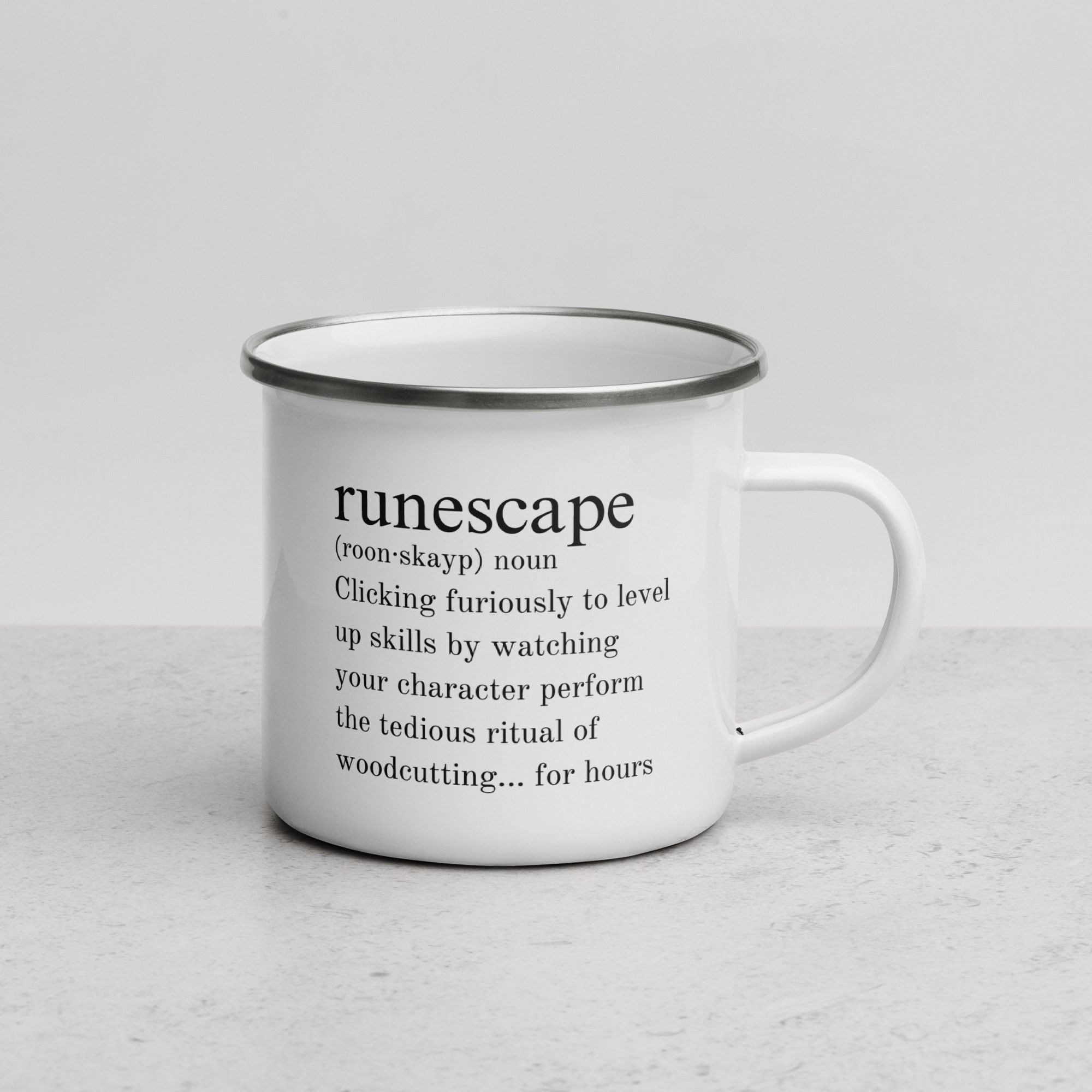 FUNNY Runescape Gift, Runescape Mug, Runescape Ironman, OSRS Ironman ...