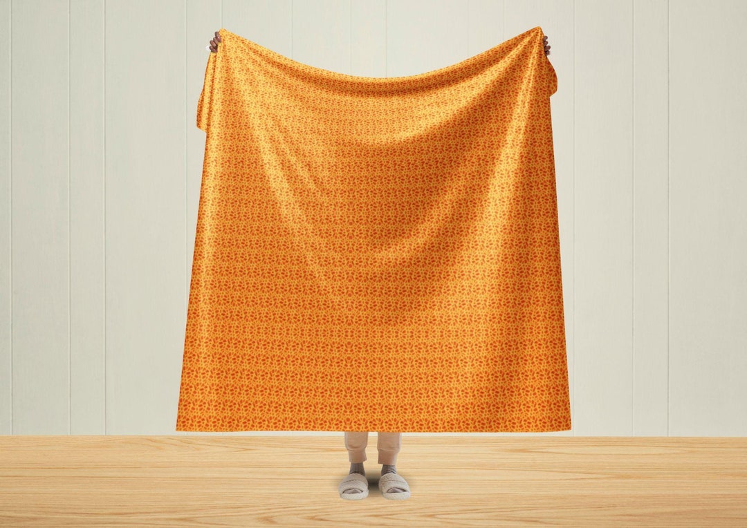 Runescape Fire Cape Pattern Sublimated Sherpa Blanket Gifts, Cosy Old ...