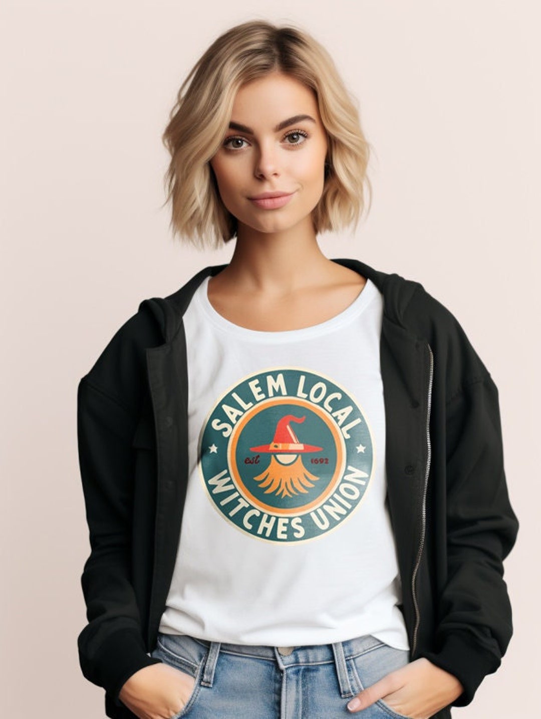 Salam Witches Union, PNG, SVG, Dxf, DTF, Funny, Tshirt, Halloween ...