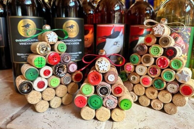 Wine Cork Christmas Tree - Etsy