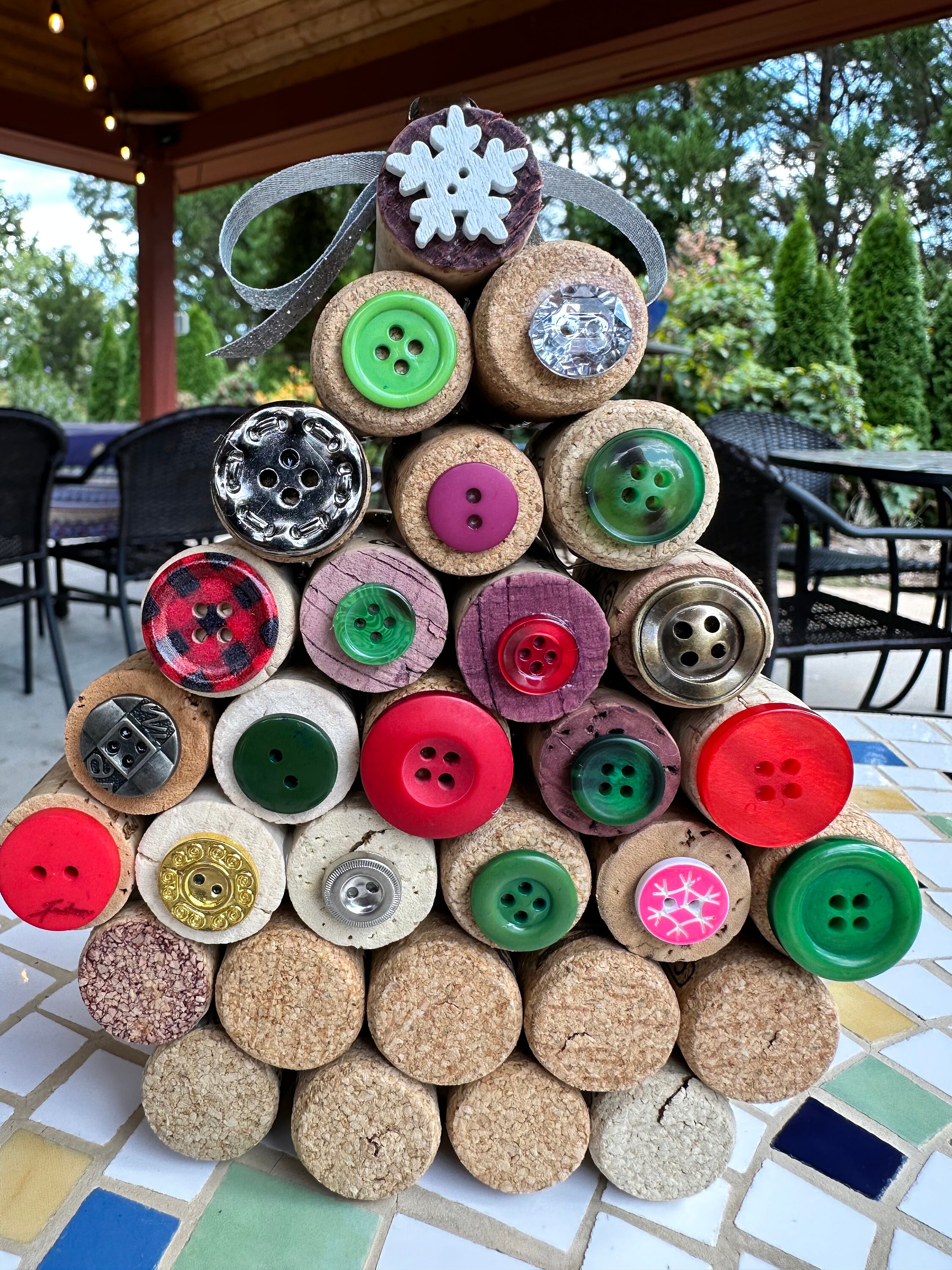 Wine Cork Christmas Tree - Etsy