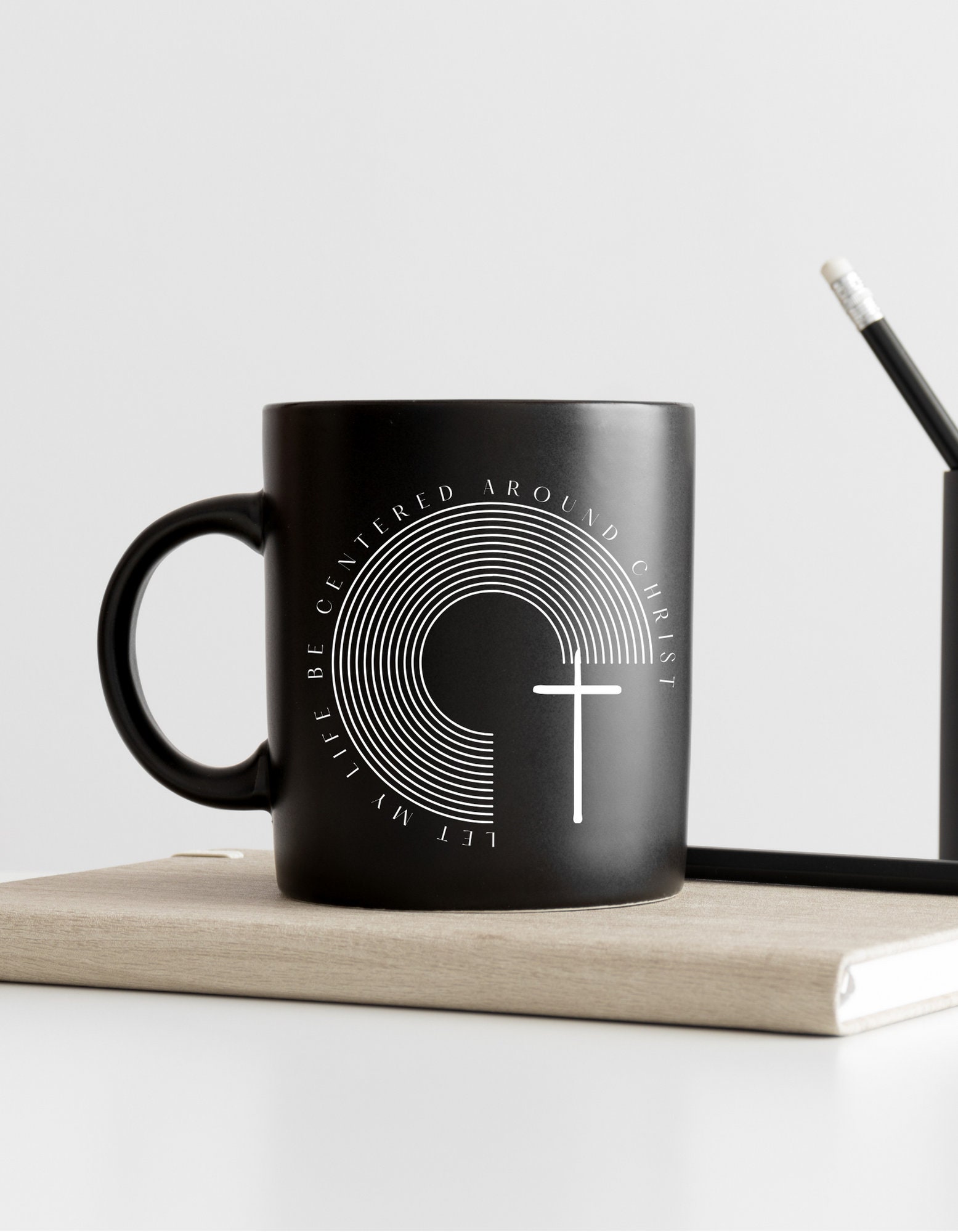 Life Centered Around Christ Svg, Faith Svg, Inspirational Svg, Bible ...