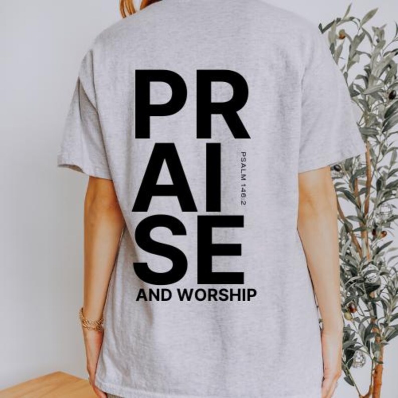 Praise SVG, Worship Svg, Psalm 146 SVG, Bible Svg, Jesus Svg, Church ...