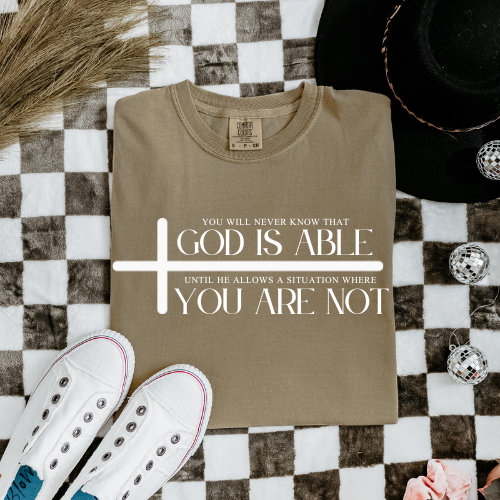 God is Able Svg, Corinthians 6 Svg, Inspirational Svg, Bible Svg, Jesus ...