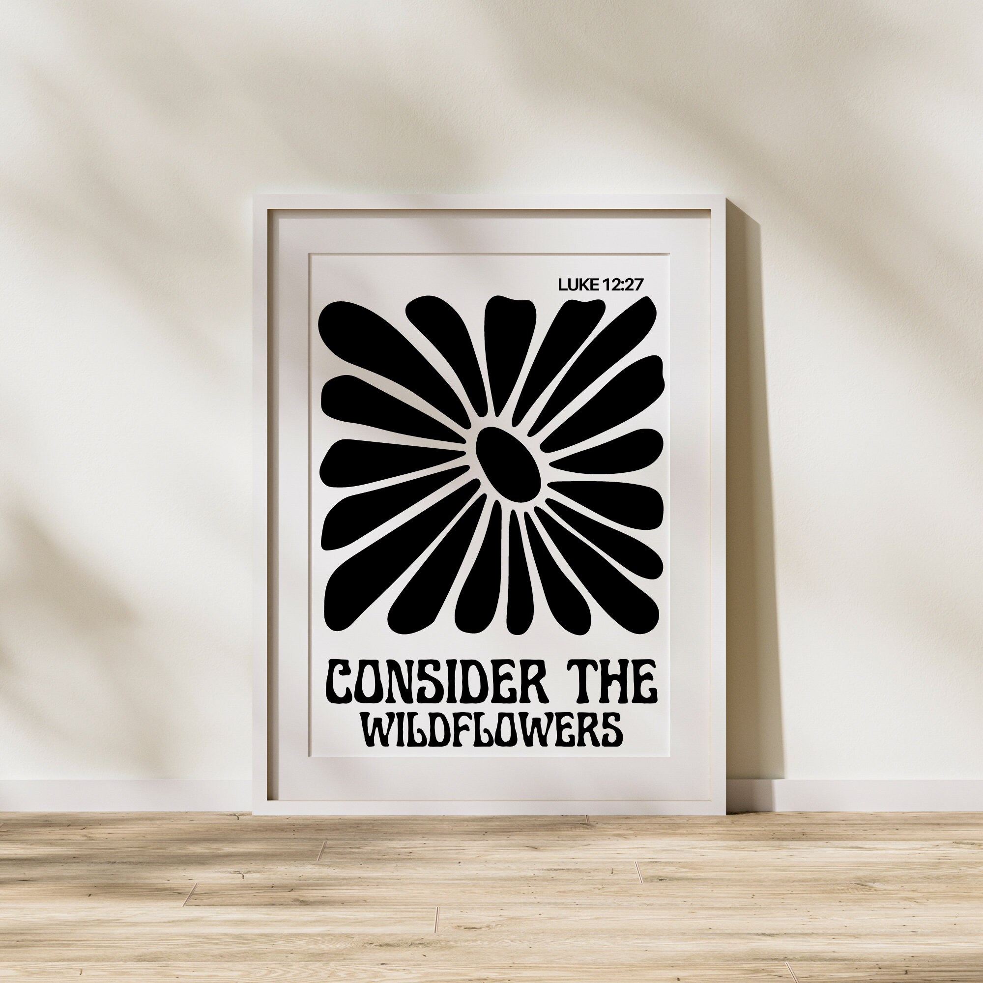 Consider the Wildflowers Svg, Luke 12 Svg, Inspirational Svg, Bible Svg ...