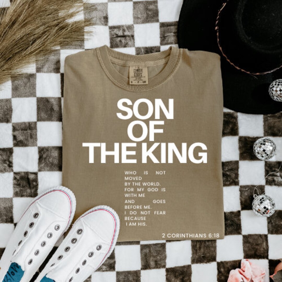 Son of the King Svg, Child of God Svg, Inspirational Svg, Bible Svg ...