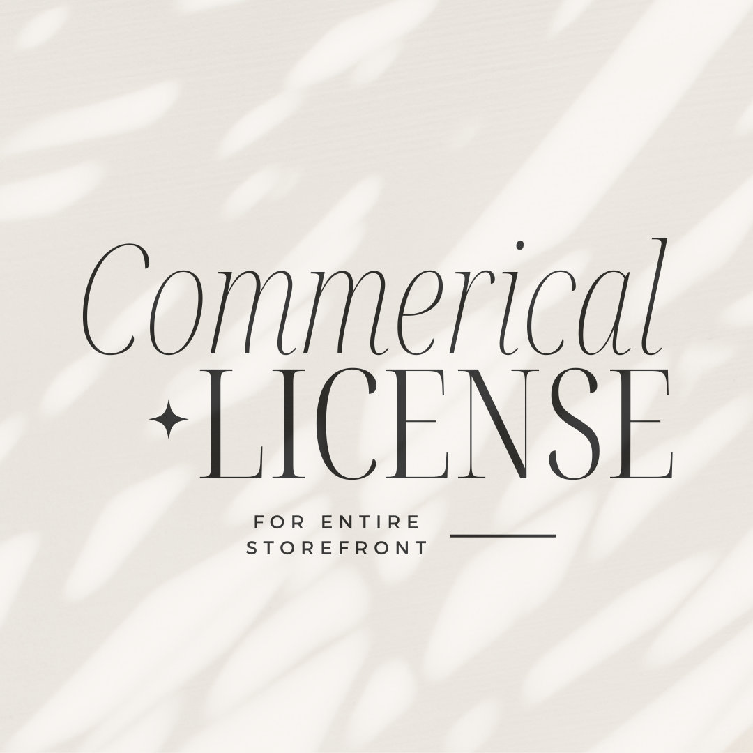 Commercial License for Entire Shop/ License for ALL Simplefaithsvg ...
