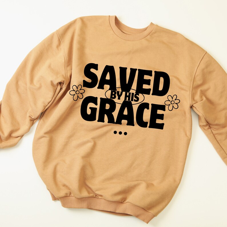 Saved by His Grace Svg Cross Svg Inspirational Svg Bible - Etsy