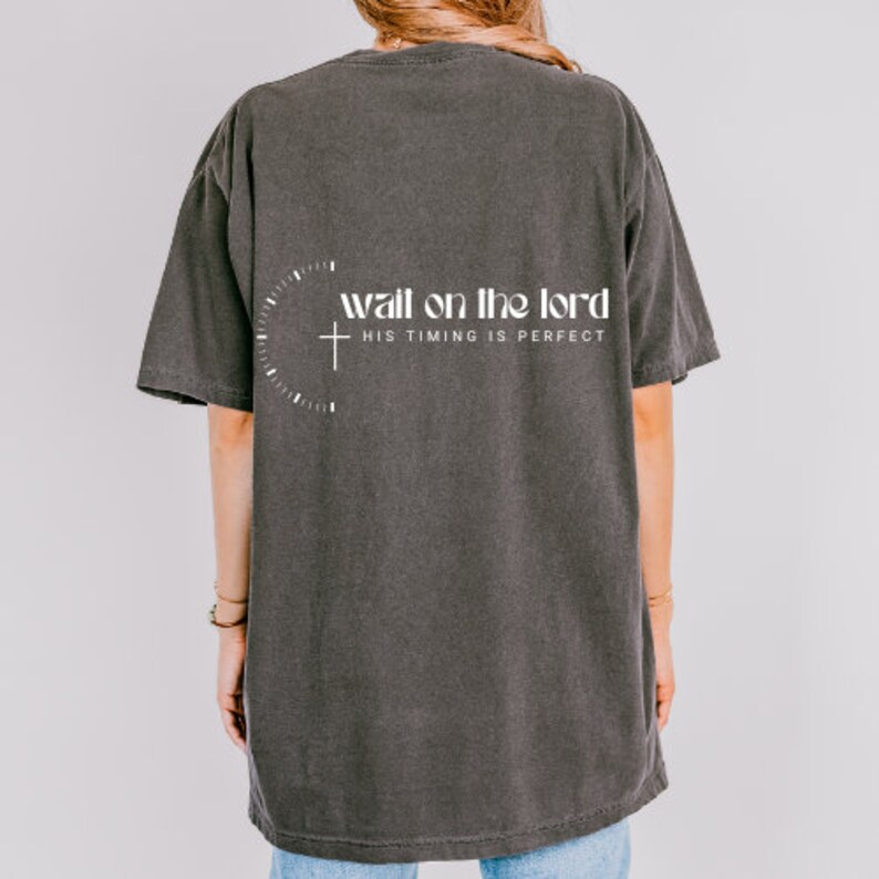 Wait on the Lord Svg, His Timing Svg, Inspirational Svg, Bible Svg ...