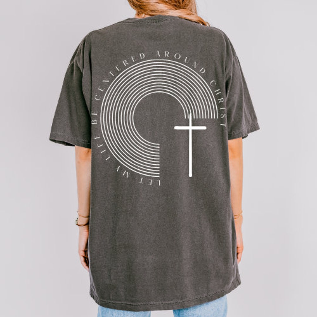 Life Centered Around Christ Svg, Faith Svg, Inspirational Svg, Bible ...