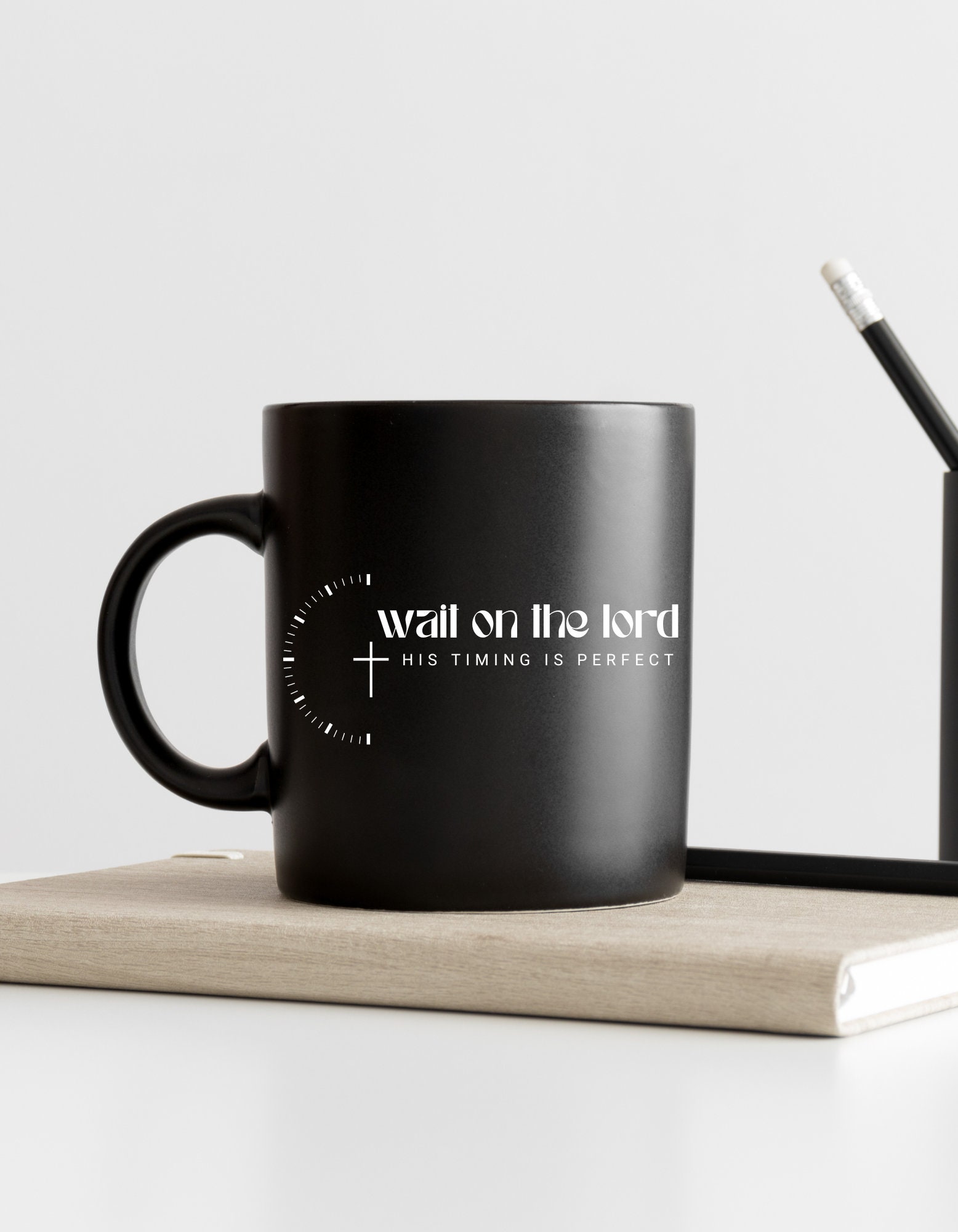 Wait on the Lord Svg, His Timing Svg, Inspirational Svg, Bible Svg ...