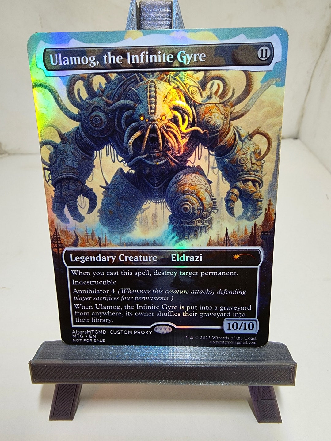 Magic the Gathering "ulamog, the Infinite Gyre" Custom Art Proxy. - Etsy