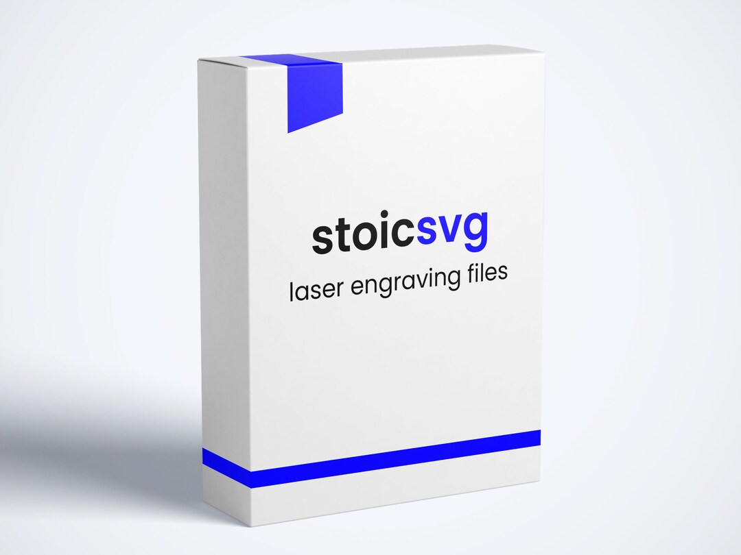 Stoicsvg File Bundle Laser Cut Files Laser Engraving Files - Etsy