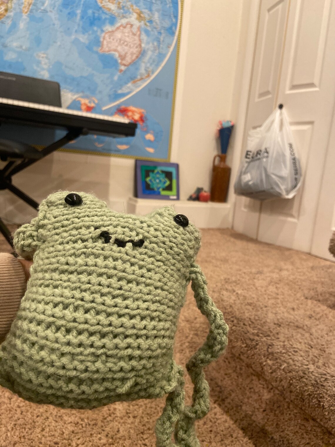 Giant Crochet Leggy Frog - Etsy