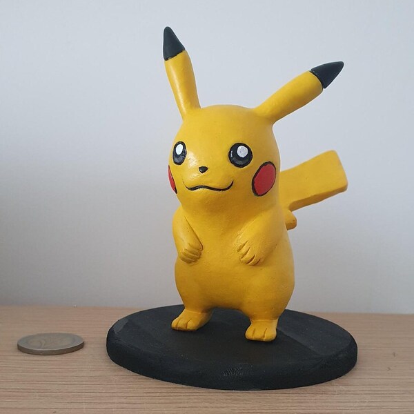 Polymer clay pikachu - Etsy France