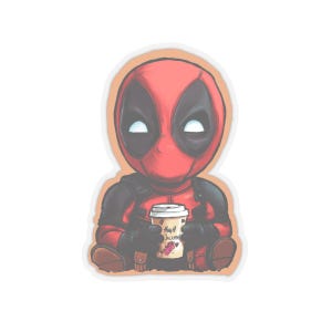 Mini Deadpool Stickers - Etsy