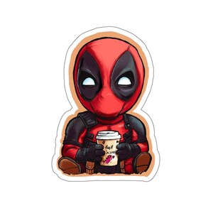 Mini Deadpool Stickers - Etsy