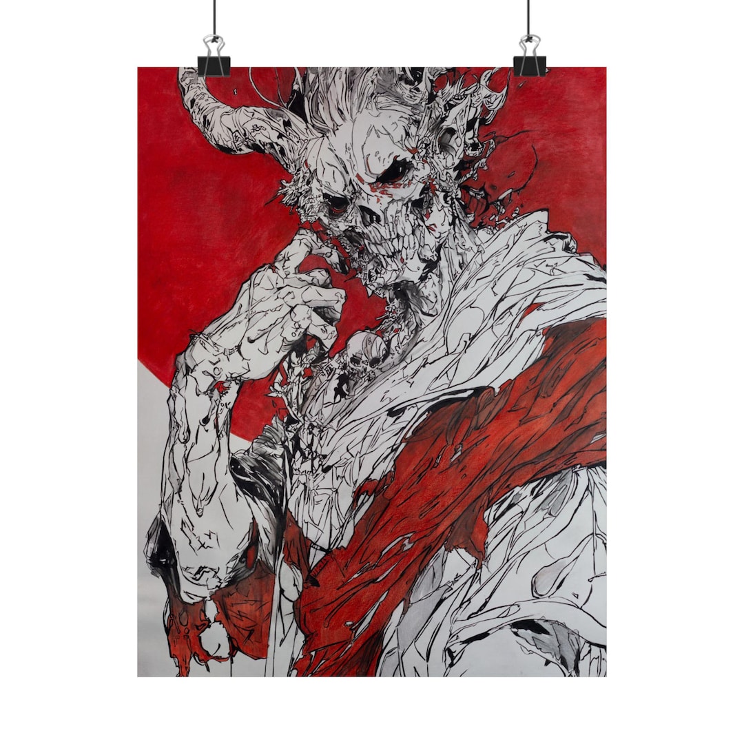 Matte Vertical Posters - Hades Evil Lord of the Underworld Petrified ...