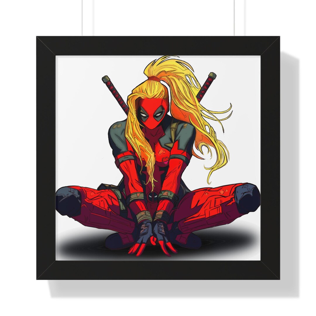 Ladypool Framed Horizontal Poster - Etsy