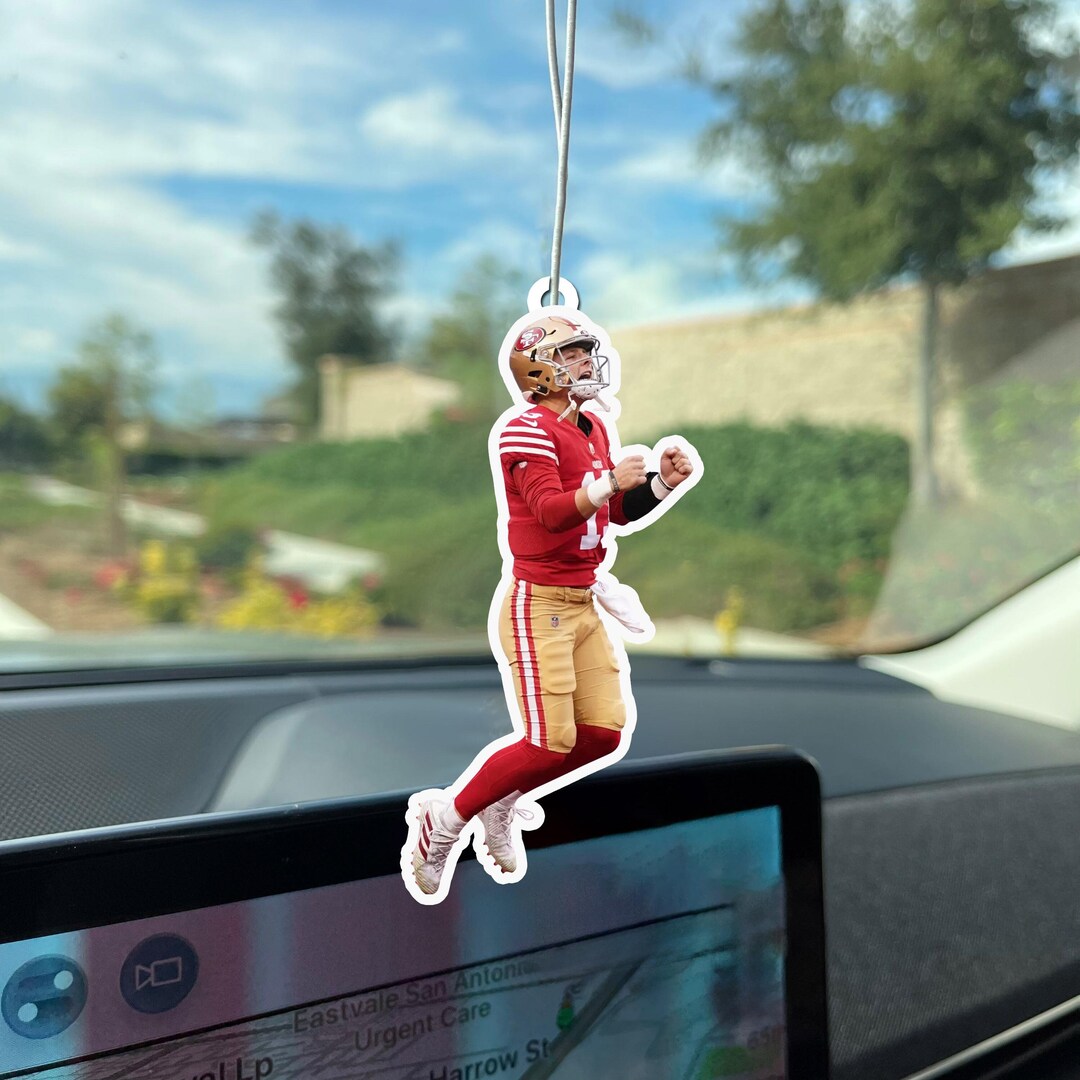 Brock Purdy Celebrating Car Air Freshener / Perfect for Sports Lovers ...