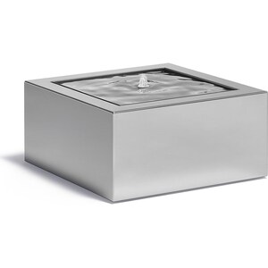 Corten Steel Square Water Feature – Fully Plumbed Fountain With Pump ...