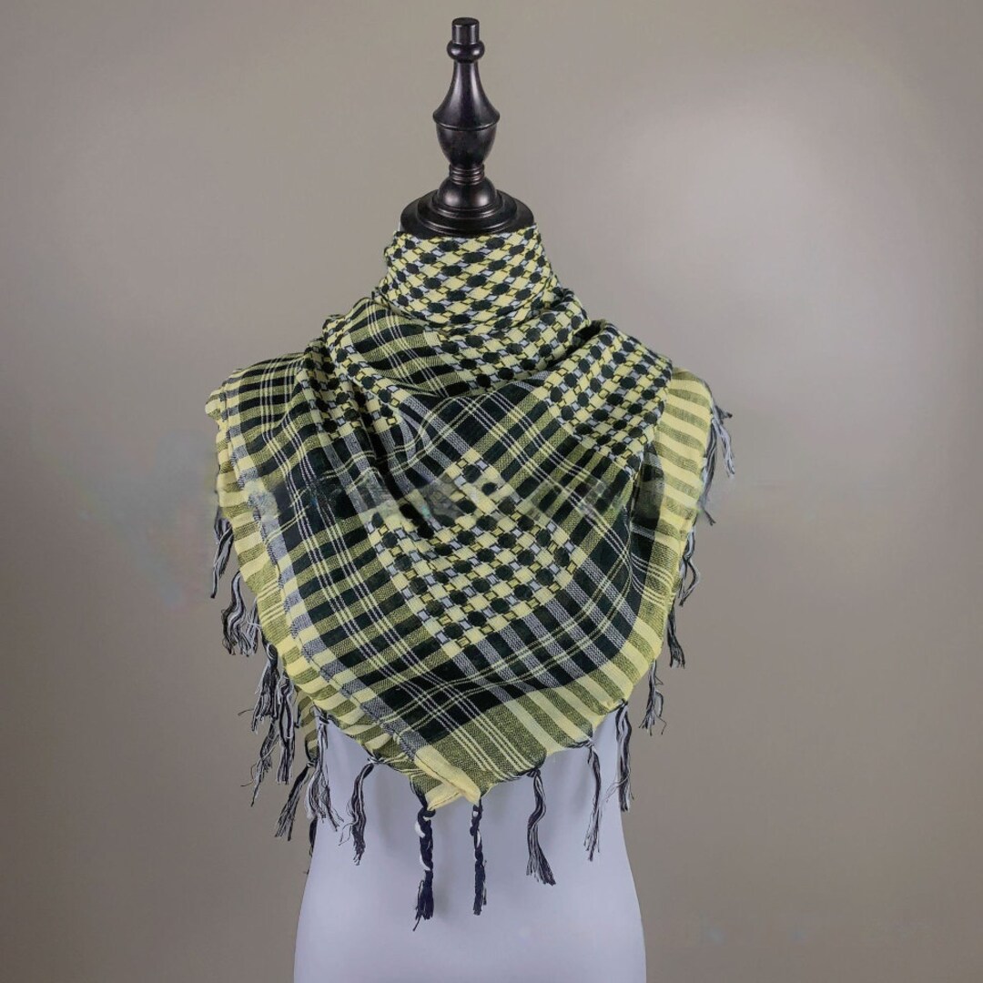 Keffiyeh Palestine Scarf Free Palestine Traditional Cotton - Etsy