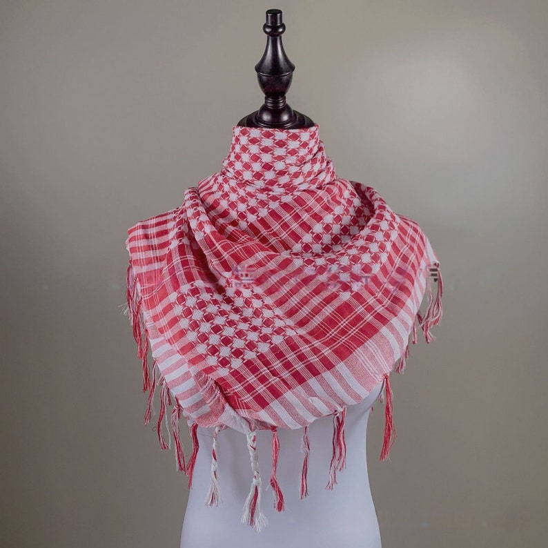 Keffiyeh Palestine Scarf Free Palestine Traditional Cotton - Etsy