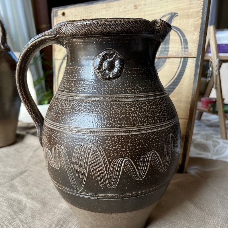Rowe Pottery Pitcher - Etsy