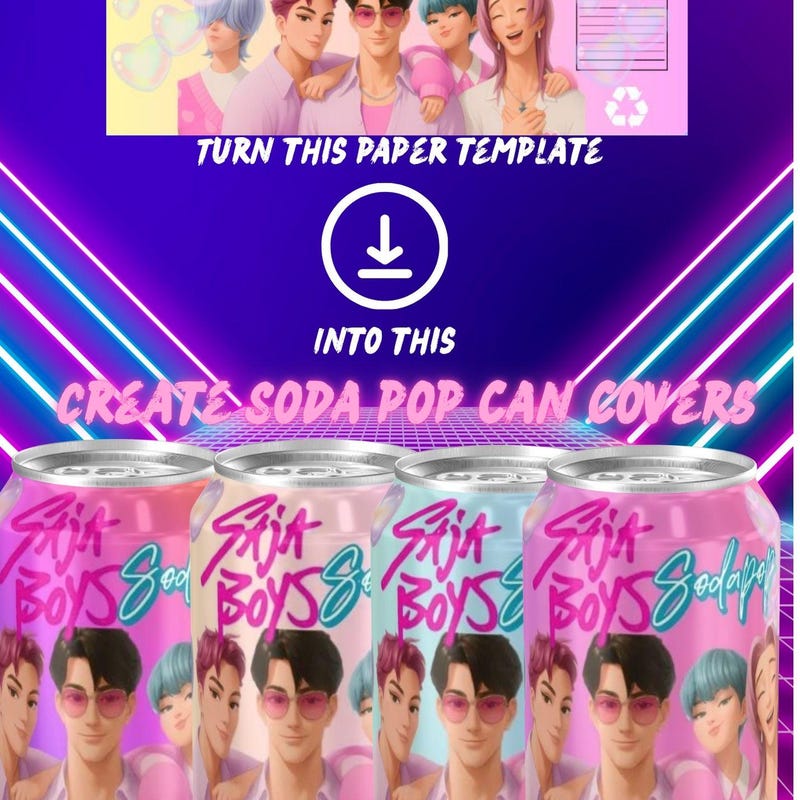 Saja Boys Soda Pop - Etsy