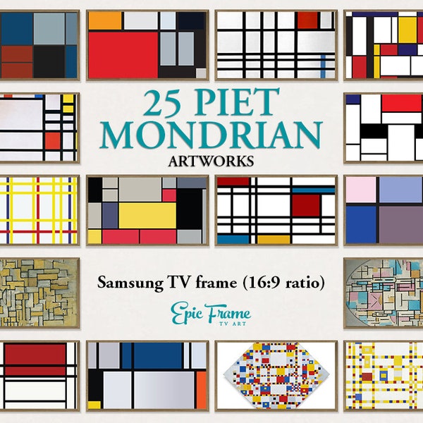 Piet Mondrian - Etsy