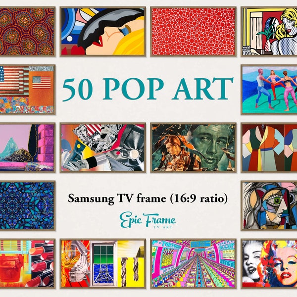 Pop Art Frame - Etsy