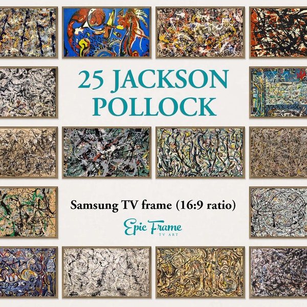 Jackson Pollock - Etsy