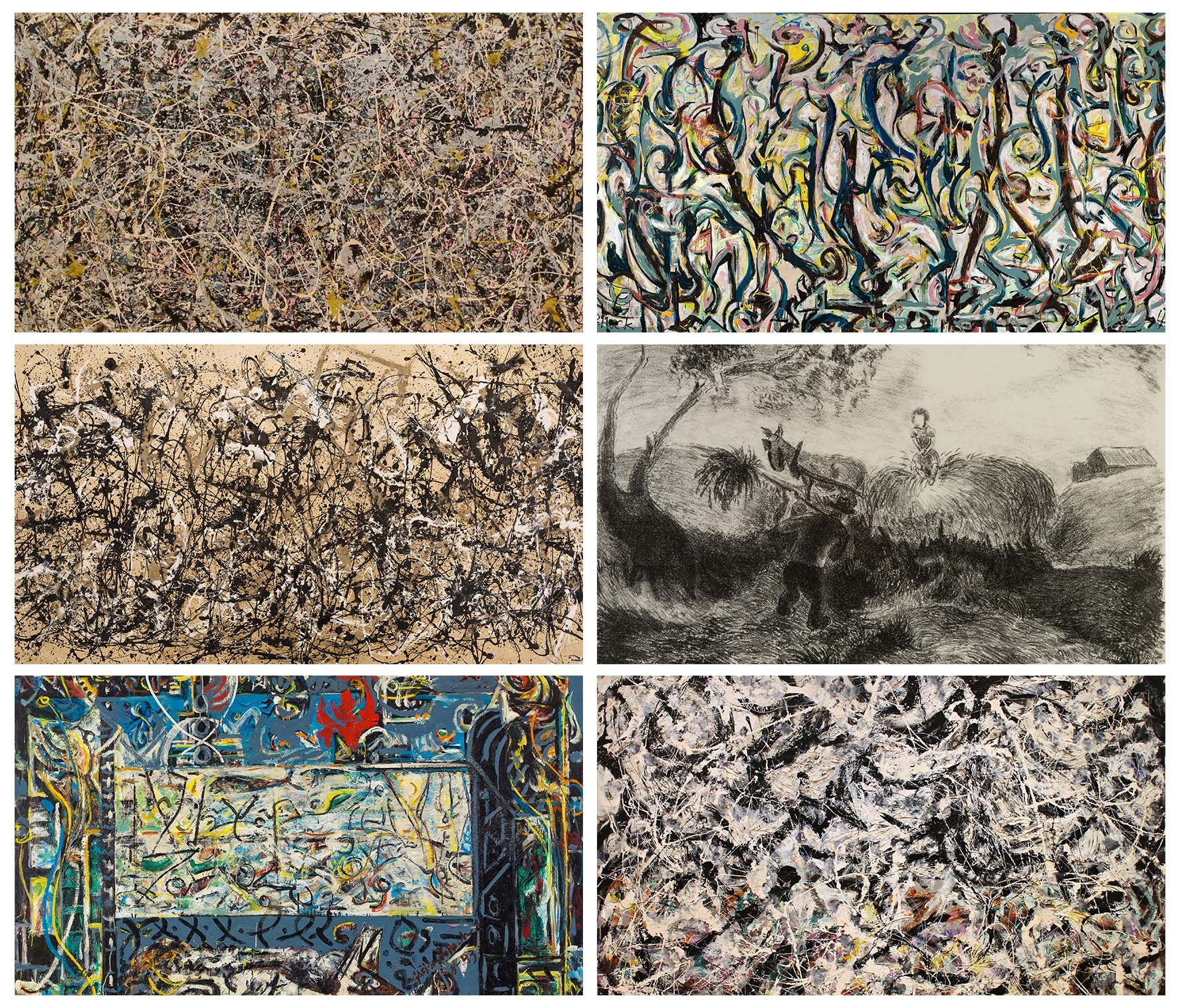 25 Jackson Pollock Art 4k Samsung Frame TV Art Collection, Frame TV ...