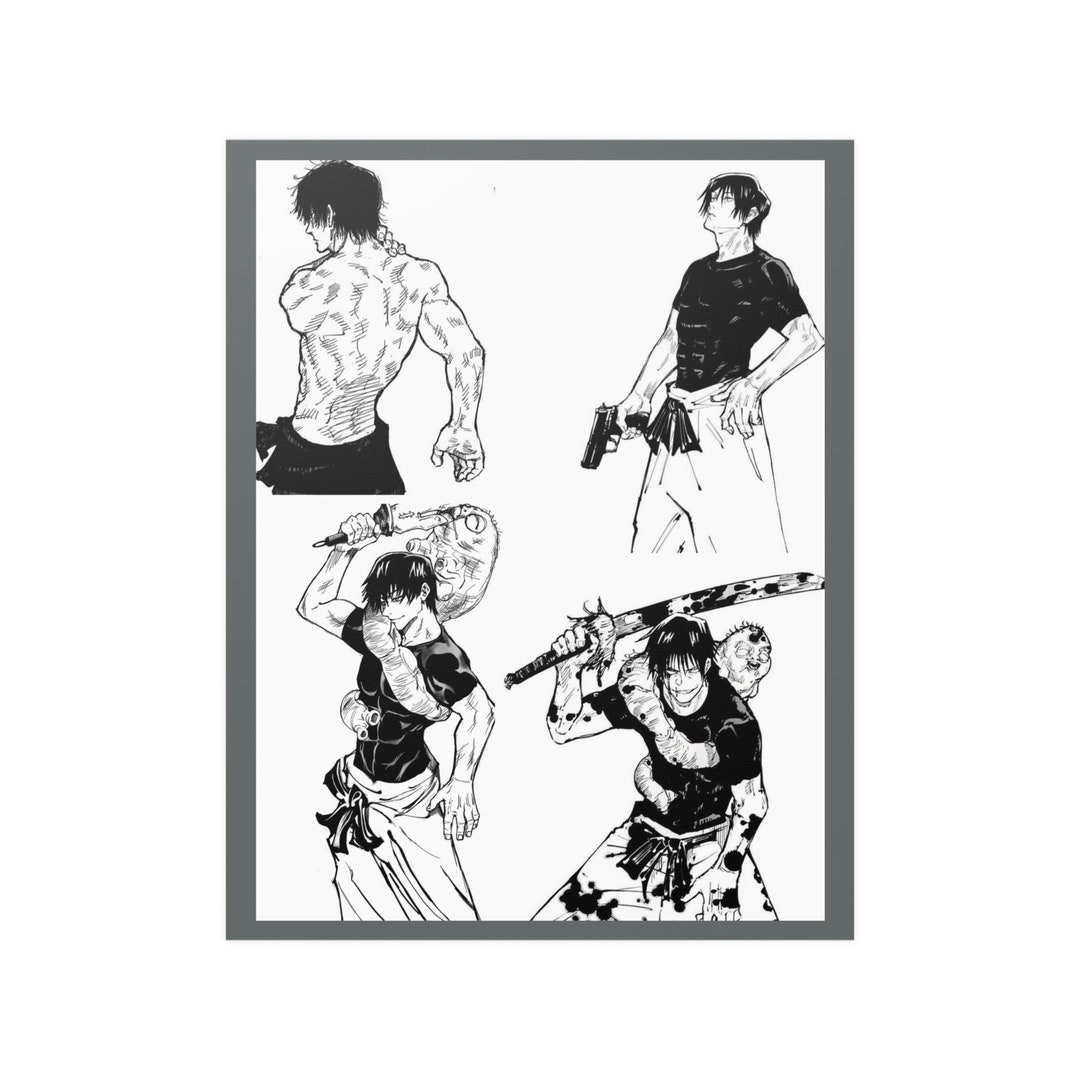 Toji Fushiguro Poster 210gsm - Etsy