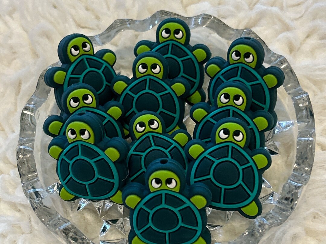 Turtle Silicone Focal Beads for Focal Pens and Focal Jewelry DIY Crafts ...
