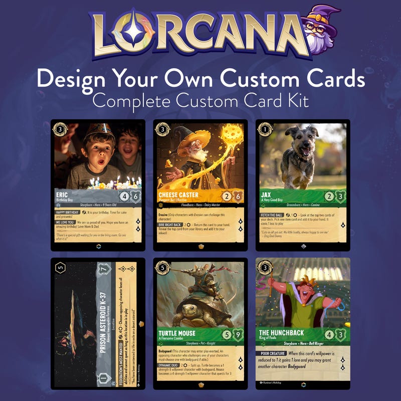 Lorcana Proxy Cards - Etsy