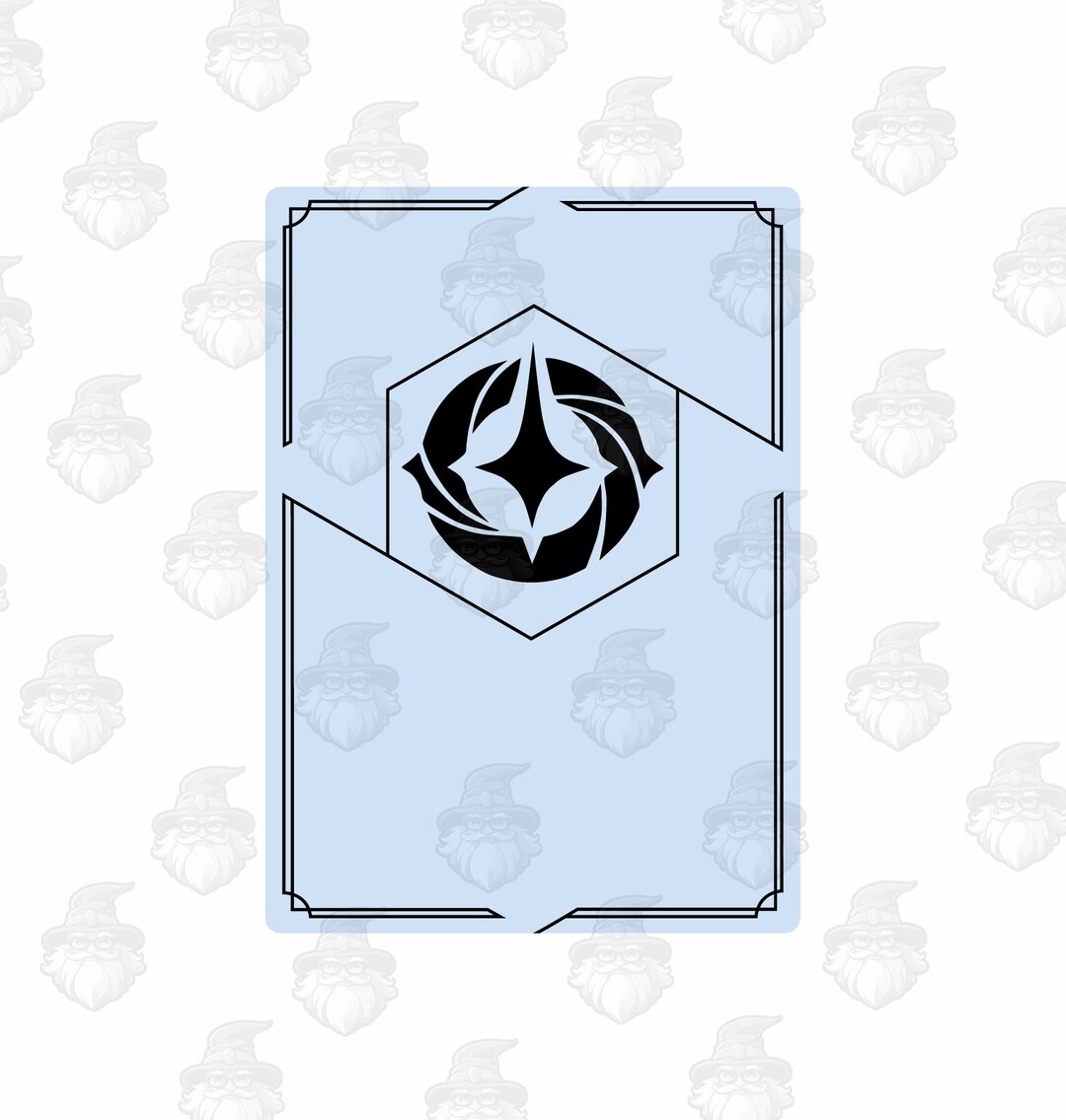 Lorcana Card Back Vector File Digital Download SVG & PNG Vector Images ...
