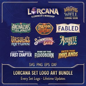 Lorcana Set Logo Vectors | Complete Bundle | Digital Download - SVG ...