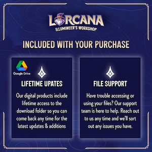 Lorcana Custom Card Kit | Digital Download - Photoshop Template & PNG ...